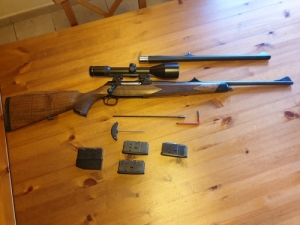 Sauer 202 Forest 9,3x62, 6,5x57 váltócsővel