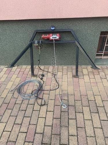 Vadfelhúzó csörlő készlet